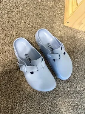 Birkenstock | Shoes | Womens Birkenstock Eva Boston Essentials Clogs ...
